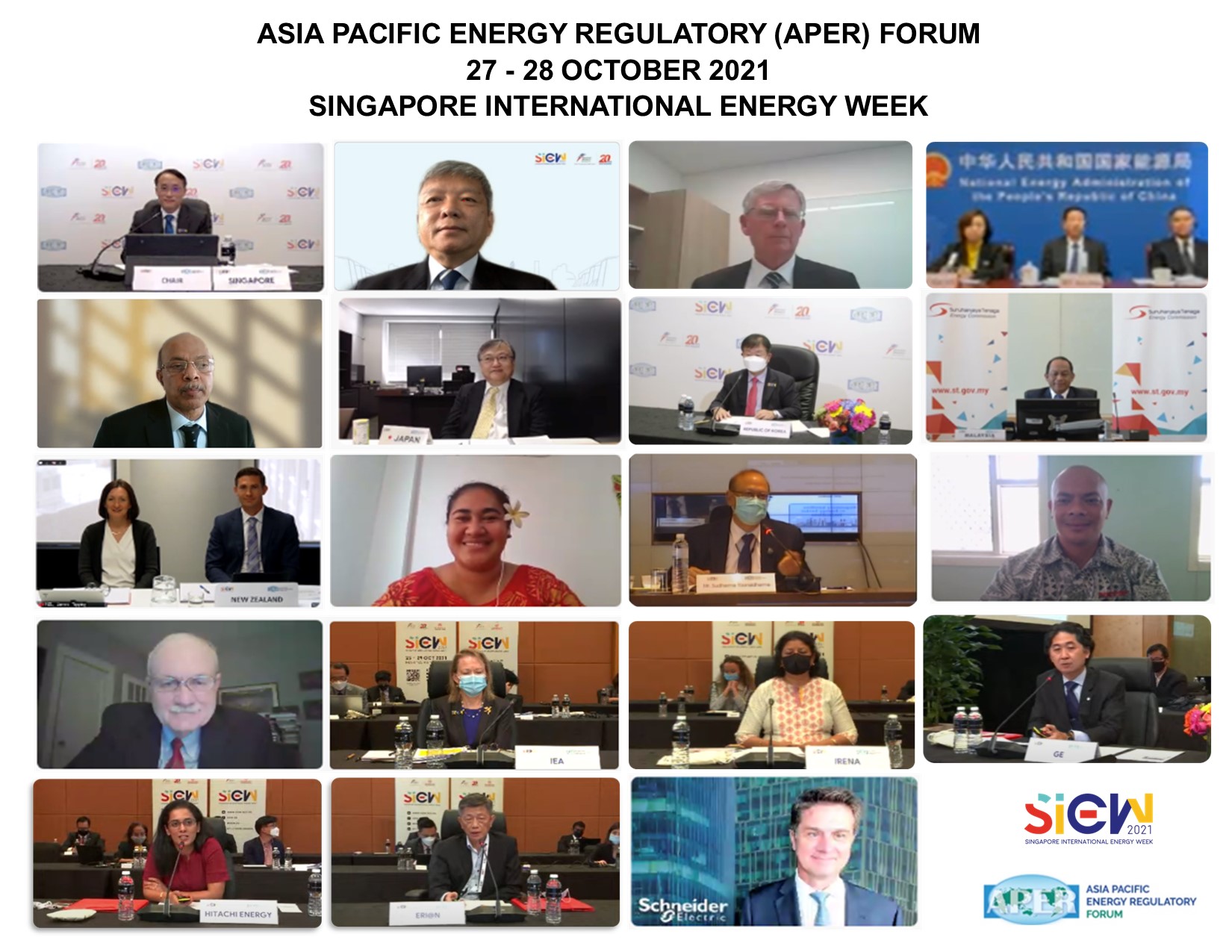 Singapore hosts Asia Pacific energy regulators meeting » World Business ...