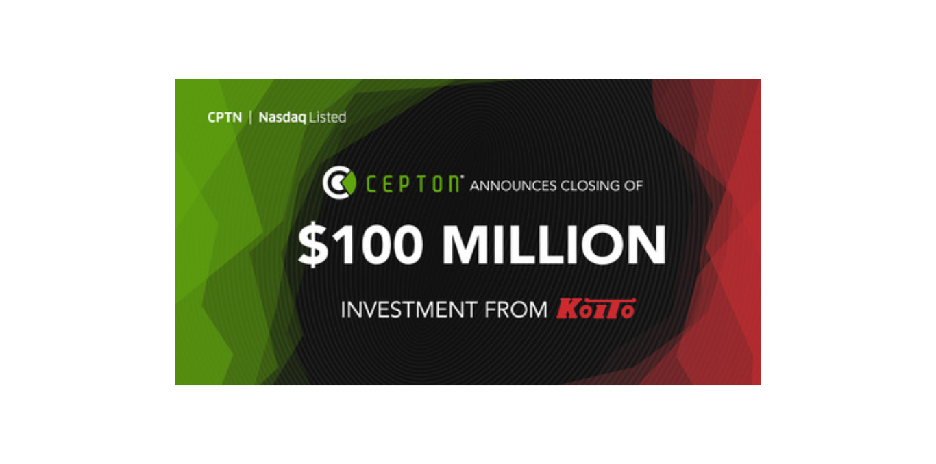 Cepton accomplishes USD100mln Investment from Koito Manufacturing ...