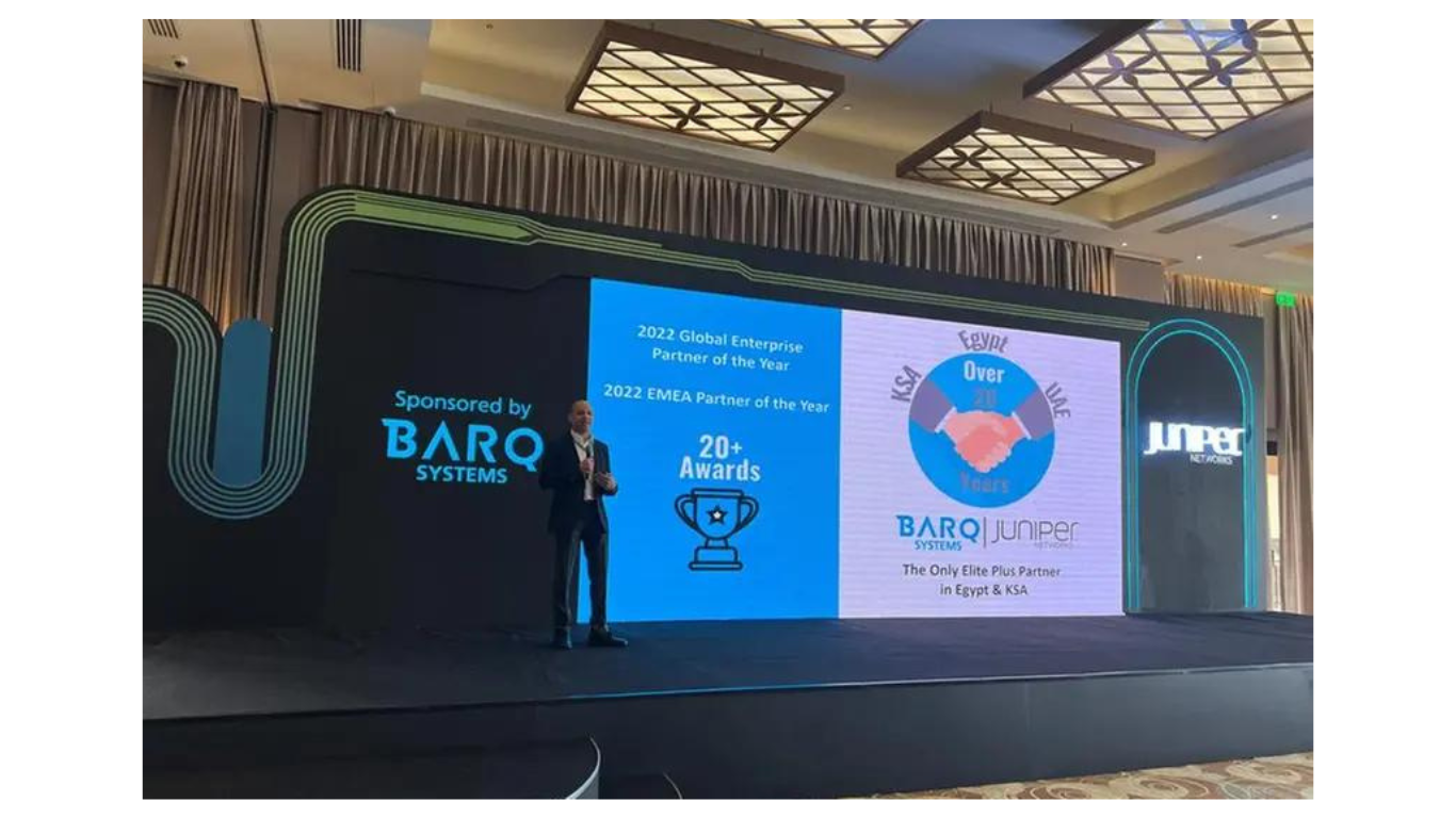 BARQ Systems recently sponsored Juniper Networks forum Cairo to promote ...