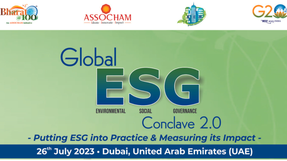 Global ESG Conclave to be held on 26th July 2023 in Dubai-UAE » World ...