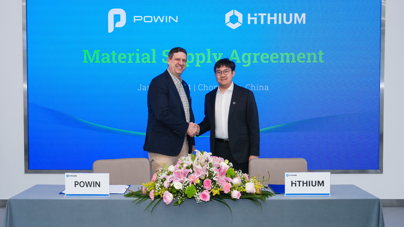 Hithium signs a supply agreement with Powin » World Business Outlook