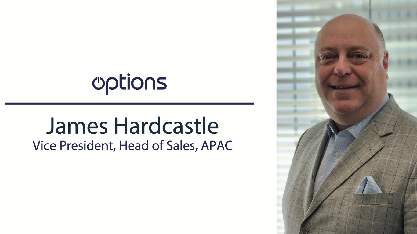 Options welcomes James Hardcastle as VP Head of Sales, APAC » World ...